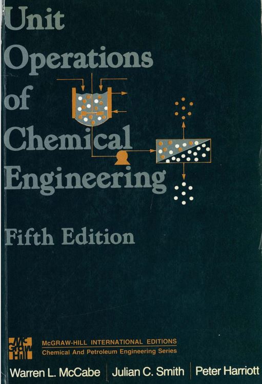Unit Operations Of Chemical Engineering 5 Edici n Warren L McCabe Unit Operations Of Chemical Engineering 5 Edici n Warren L McCabe